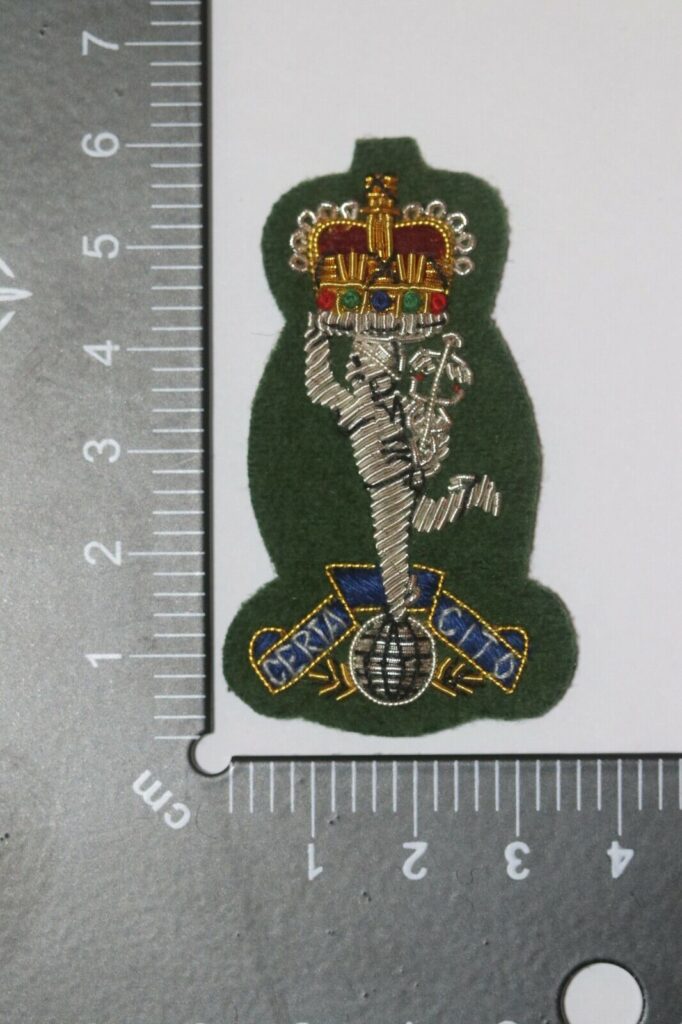 BRITISH ARMY OFFICER'S ROYAL CORPS SIGNALS BERET BADGE INTELLIGENCE ETC ...